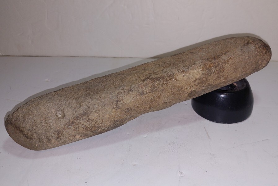Large 12 1/2" Authentic Early Native American Indian Grinding Stone ...