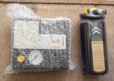 GENUINE CITROEN C4 TYRE WHEEL INFLATOR AND SEALANT GEL TERRA-S sealant ...