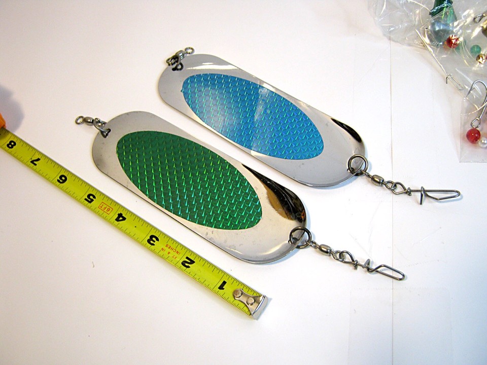 Vintage 6" Flasher Dodger Freshwater Fishing Rigs Walleye Salmon Trout ...