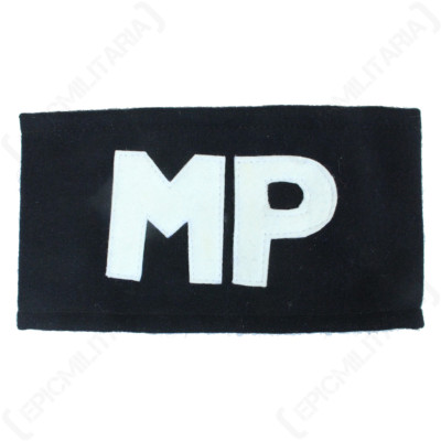 AMERICAN MP ARMBAND - Repro US Military Police Army Costume Uniform ...