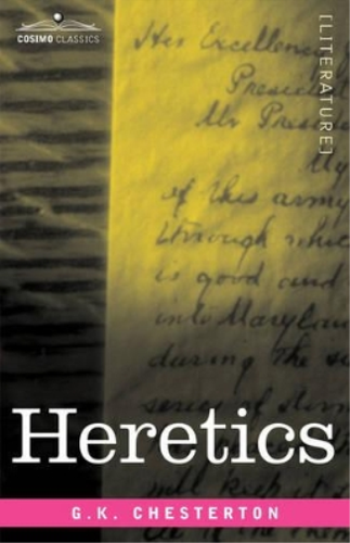 G K Chesterton Heretics (Poche) 9781602068452 | eBay