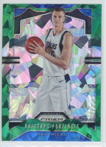 KRISTAPS PORZINGIS 2019-20 PANINI PRIZM FANATICS GREEN ICE #76 | eBay
