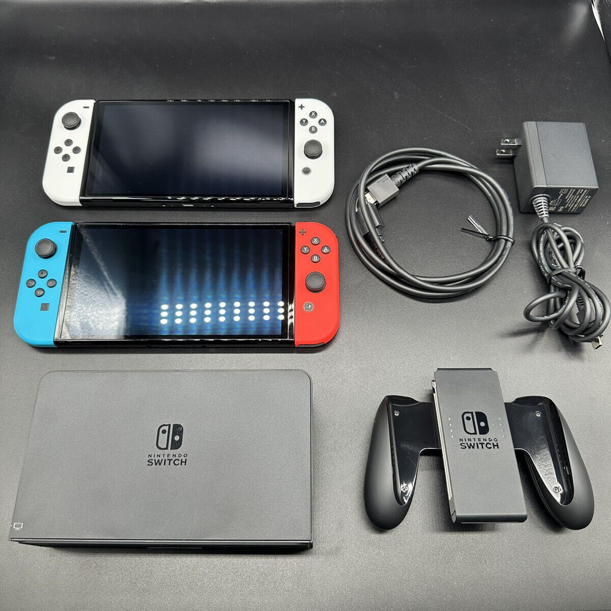 Nintendo Switch Console OLED Model HEG-001 Choose Bundle Tested Used ...