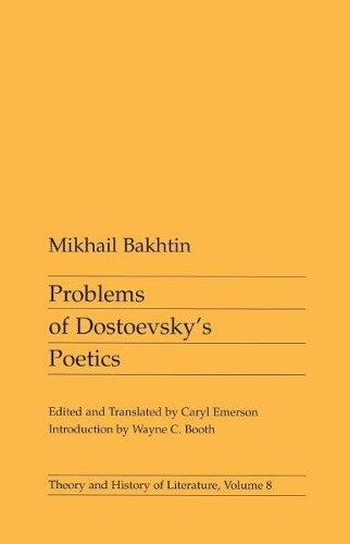 Mikhail Bakhtin Problems of Dostoevsky's Poetics (Paperback) (US IMPORT ...
