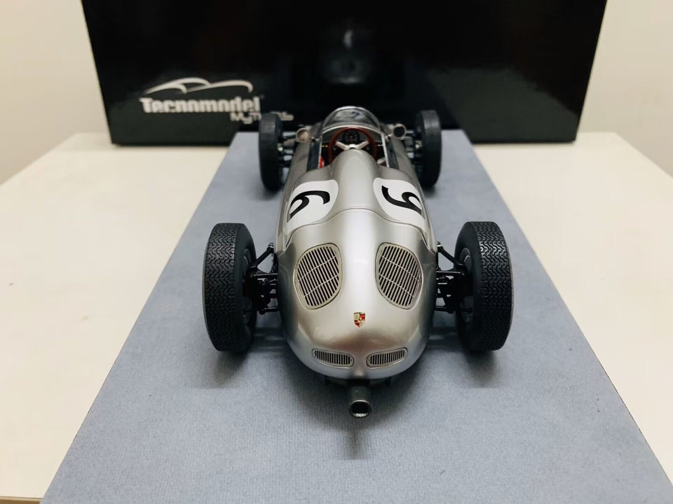 Tecnomodel 1/18 Resin Model Car Porsche 718 F2 1960 Solitude GP #6 ...