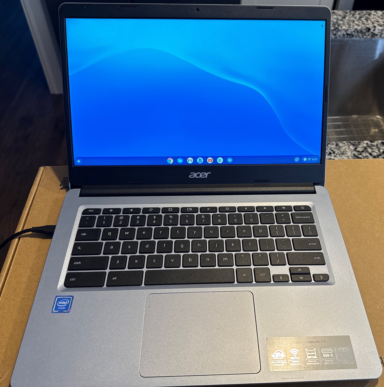 Acer ChromeBook 14 inch (64GB, Intel Celeron N, 1.1GHz, 4GB) Notebook ...