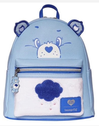 Care Bears Grumpy Bear Flocked Mini-Backpack - Entertainment Earth Exclusive NEW | eBay