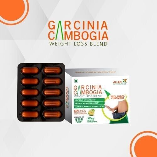 Allen Pharma Garcinia Cambogia (30 Capsules – 500mg) Helps Fat ...