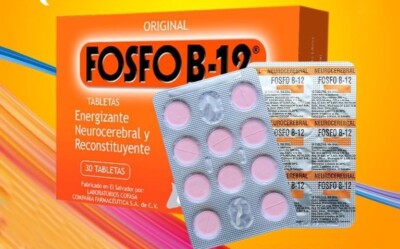 FOSFO B-12 tabletas energizante neurocerebral y reconstituyente | eBay