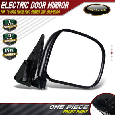 Manual Door Side Mirror for Toyota Hiace H100 Series Van 1989-2004 ...