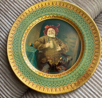 1910 JACK FALSTAFF - THE MEEK CO. - COSHOCTON, OHIO - 9 1/2" Tin Litho ...