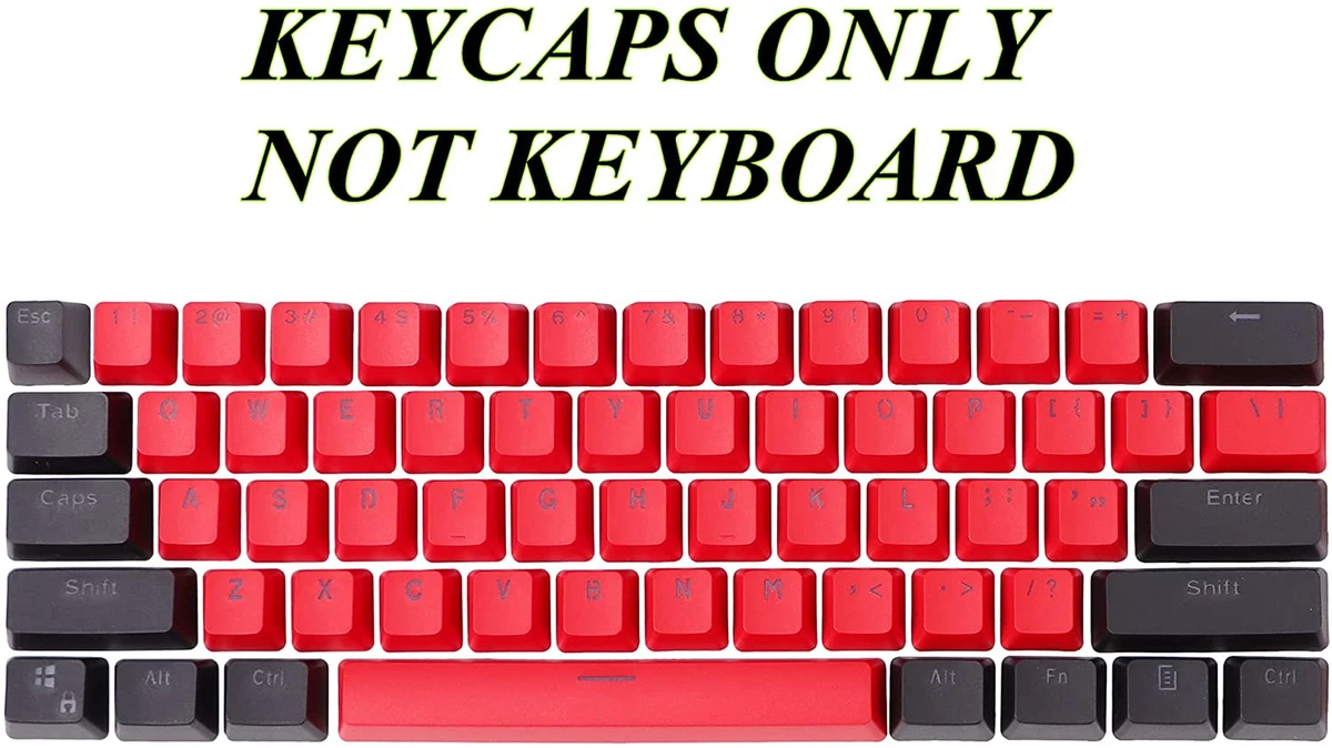 Red And Black Keyboard
