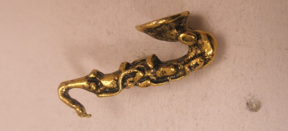 Clarinet Music Instrument Vintage SMALL Tie Tack Lapel Pin band wood ...