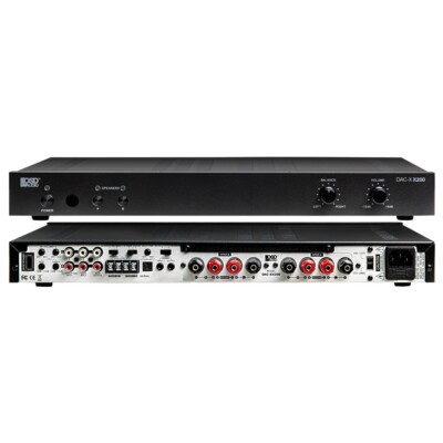 200W 2-Channel Amplifier with DAC High-Fidelity, Low Distortion, for ...