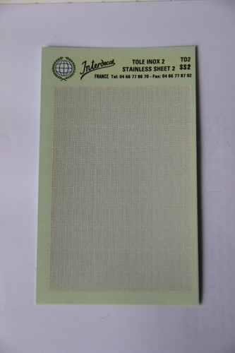 Décalque Tole inox 2 - Réf. T02 SS2 - Interdecal | eBay UK