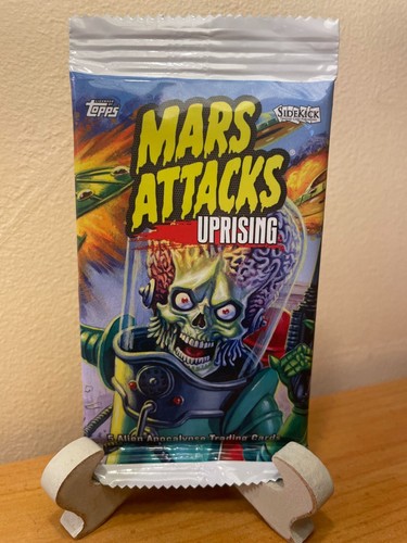 2021 TOPPS/SIDEKICK MARS ATTACKS-UPRISING Kickstarter Exclusive Hobby ...