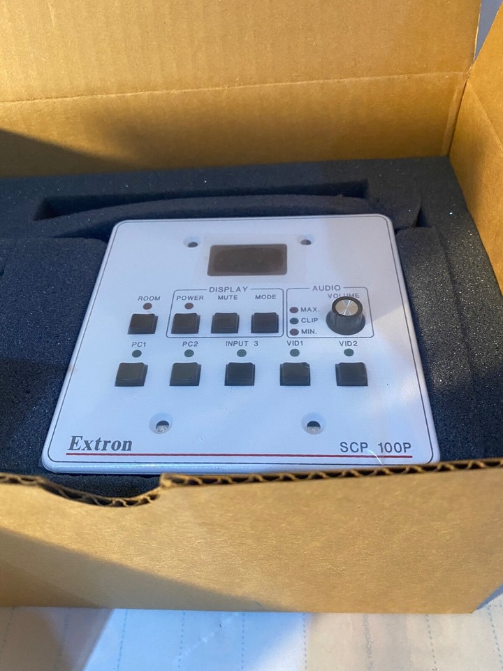 Extron Electronics SCP 100P Control Panel New, Open Box | eBay