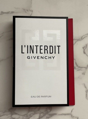 Givenchy L'Interdit Eau De Parfum EDP Sample Spray 0.03oz 1ml NEW | eBay