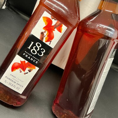 Pumpkin Spice Coffee Syrup- 1883 Maison Routin | eBay