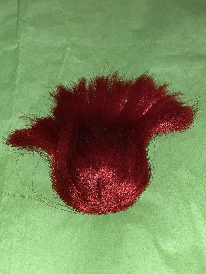 Vintage Barbie COLOR MAGIC LONG DARK RUBY RED WIG-( Wig ONLY!!!) NO ...