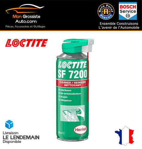 LOCTITE 7200 Nettoyant décapjoint & étanchéité 400ml Gamme PRO Réf ...