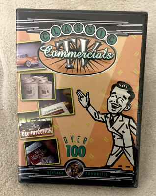 Classic TV Commercials DVD, 2003 Over 100 Commercials (SEALED) | eBay