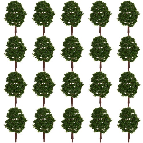 20 Pcs Landscape Tree Simulation Model Trees for Setups Realistic ...