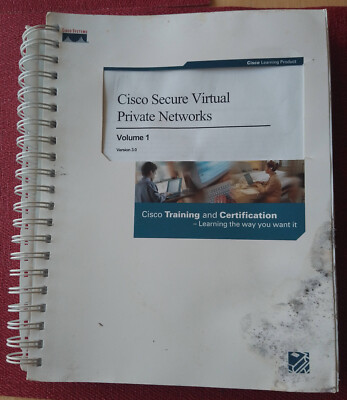 Book, "Cisco Secure Virtual Private Networks", Volume 1, Version 3.0 | eBay