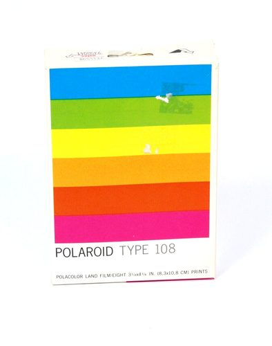 Polaroid Film Polacolor Land Type 108 EXP 1985 NOS Open Box | eBay