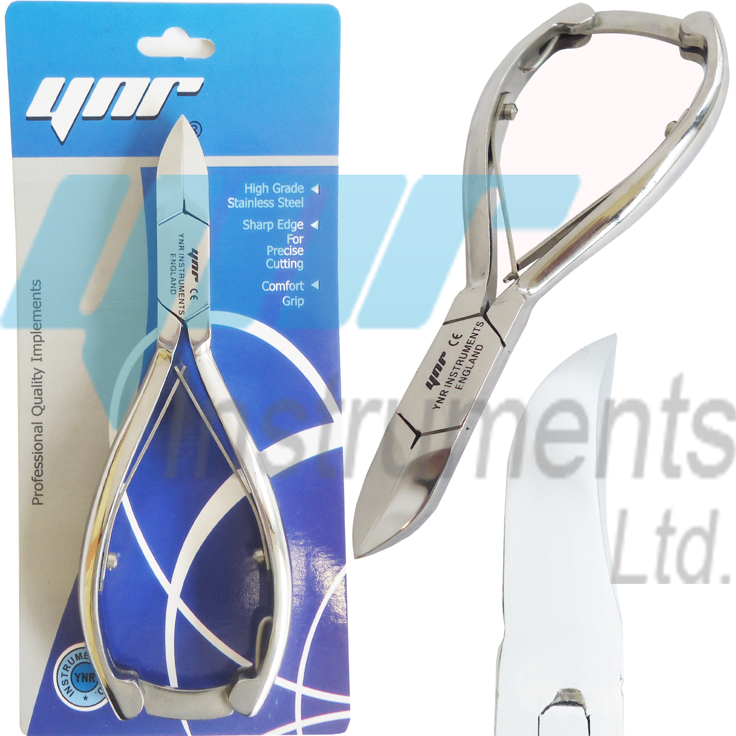 Toe Nail Clippers Nippers Cutter Chiropody Heavy Duty V Thick Fungus ...