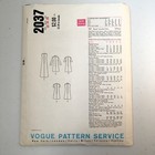 Vogue Basic Design 2037 A Line dress Vintage 1960s Mod Size 12 Mandarin ...