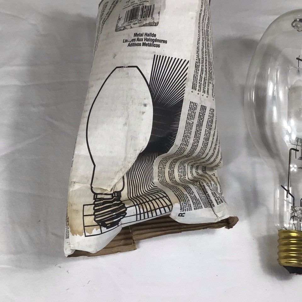 New Philips MH400/U Universal Position Metal Halide Bulb Large Free ...