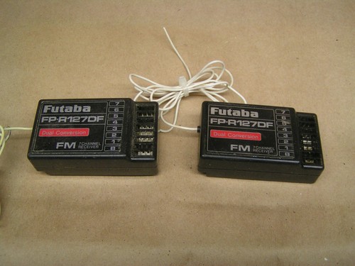 2 ea. NICE Futaba FP-R127DF, dual conversion receivers, ch. 41 & 46, 7 ...