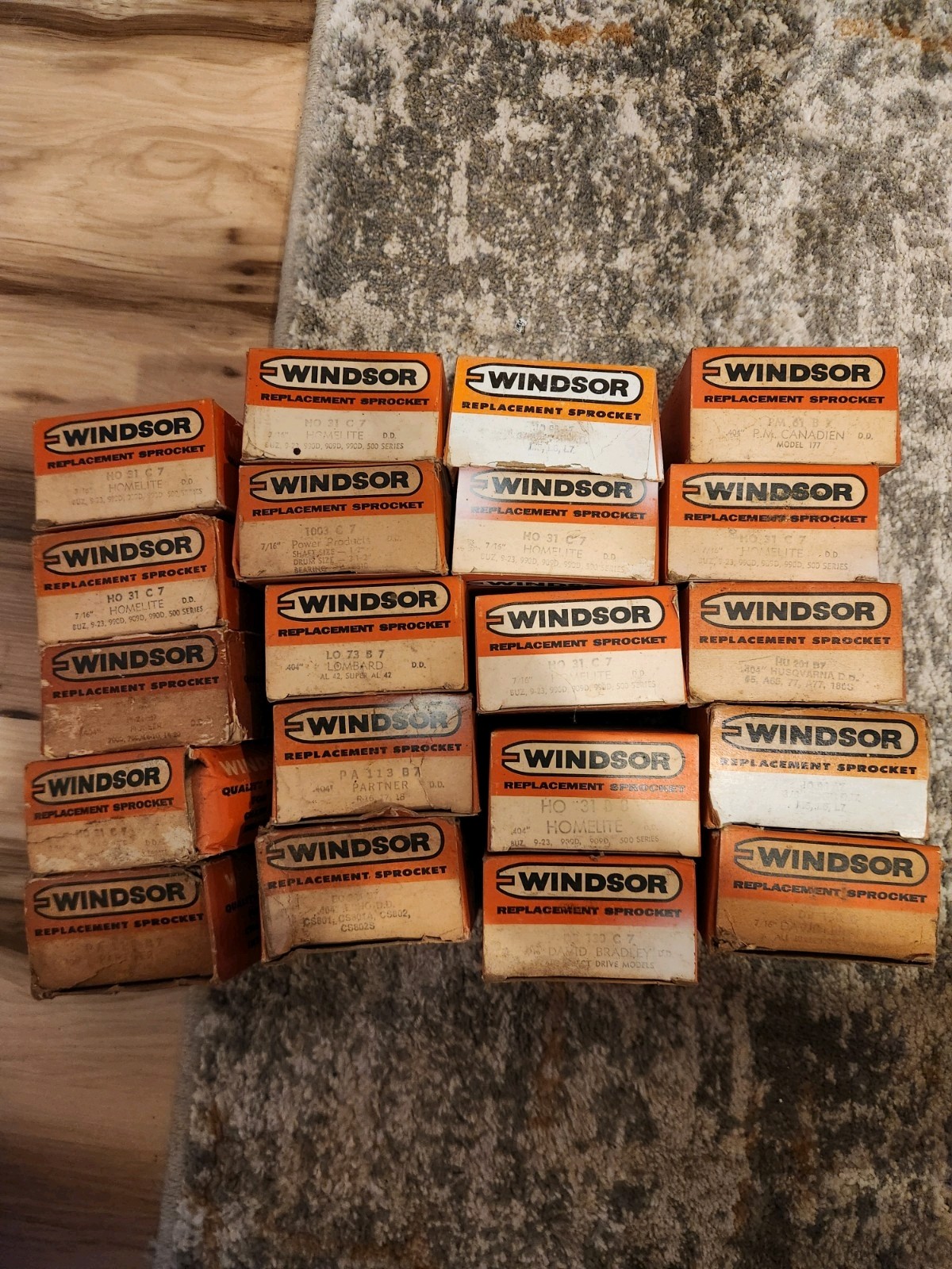 NOS Windsor Chainsaw Sprockets Vintage Lot | eBay