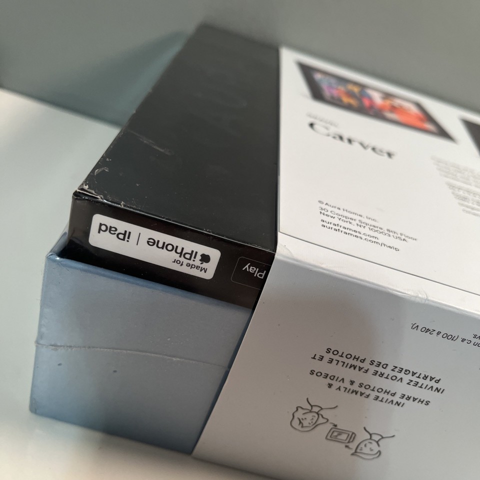 Aura Carver WiFi Digital Picture Frame 10.5” | eBay