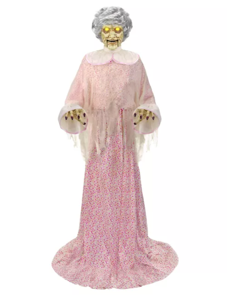 Spirit Halloween TWISTED GRANDMA ANIMATRONIC Halloween Prop - NIB | eBay