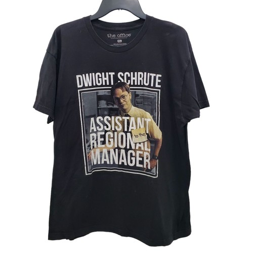 The Office Black Dwight Schrute Assistant Regional Manager Tee Men's ...
