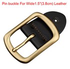 New Top quality Golden Mens Belt Buckle Pin Buckle For Wide 1.5"(3.8cm ...
