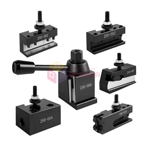 Wedge GIB Type Quick Change Toolpost Tool Holder Set Lathe Tools 6pcs ...