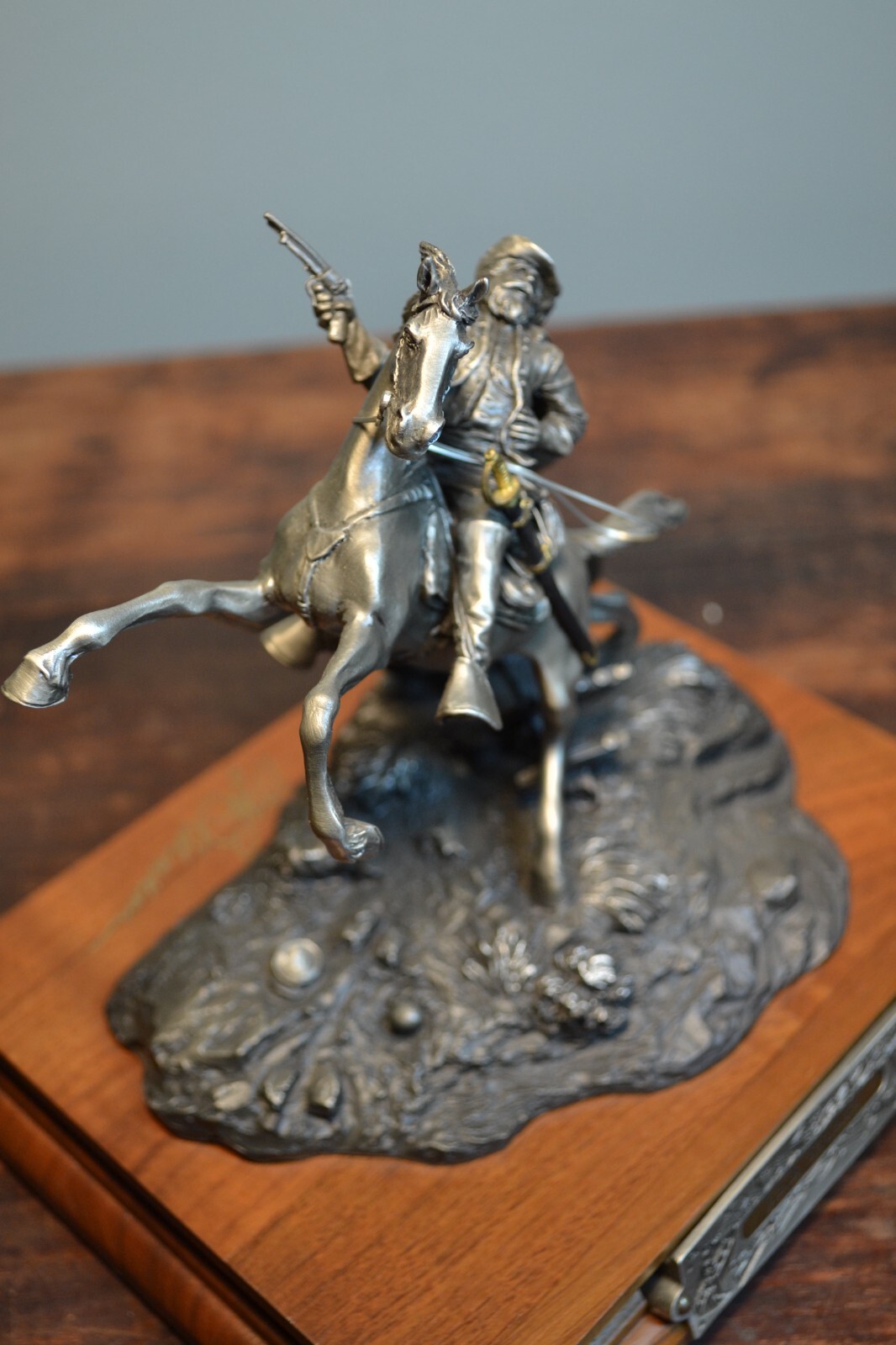 Chilmark Pewter Francis Barnum Civil War Sculpture - "JEB Stuart" | eBay