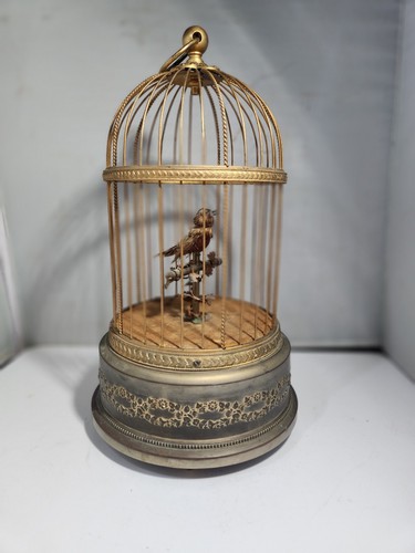 French Automaton Bird Cage Working | eBay
