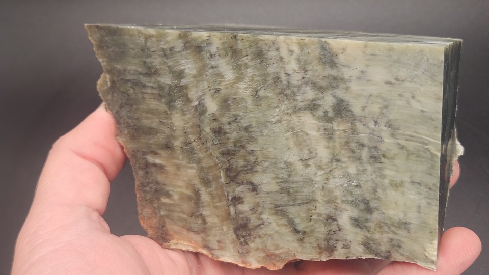 Chatoyant Wyoming Actino-Nephrite Jade 2.7 lbs - Green Door | eBay