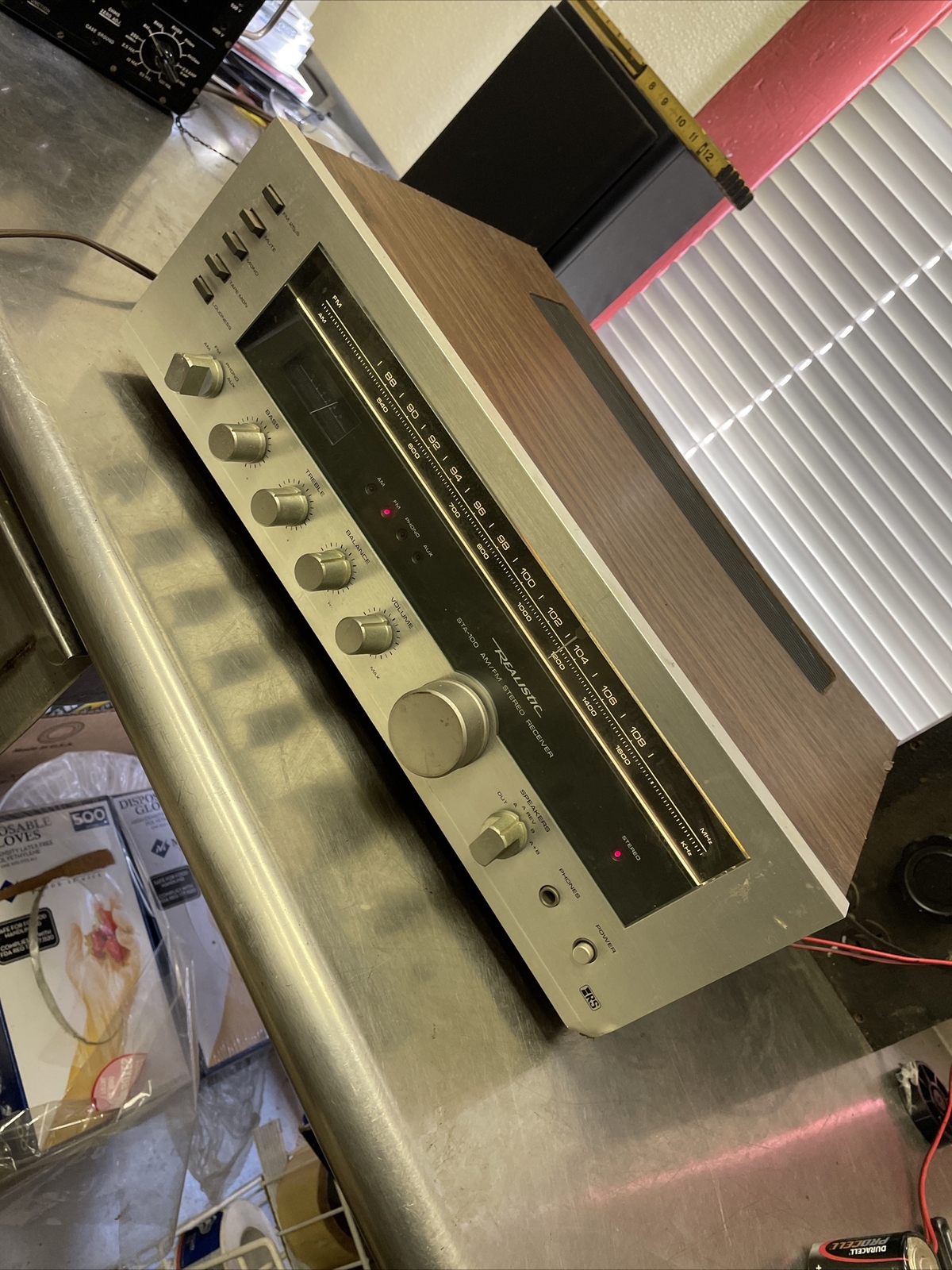 Vintage Realistic STA-100 AM/FM Stereo Receiver Model 31-2089 | eBay