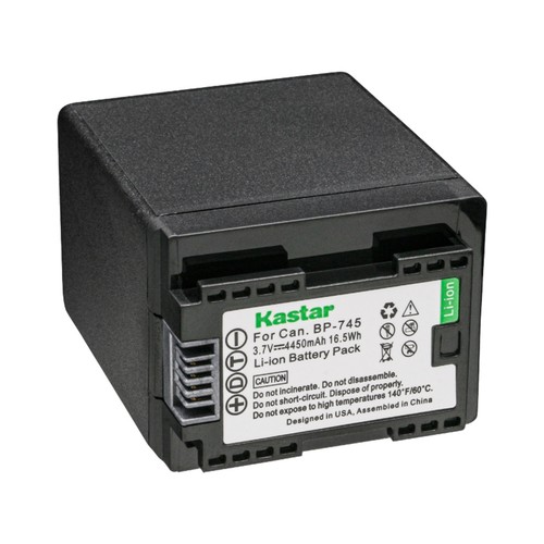 Kastar Replacement Battery Pack for Canon BP-708 BP-709 BP-718 BP-727 ...