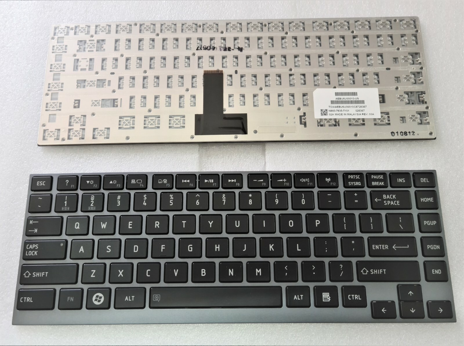 NEW Toshiba R700 Laptop English Black Keyboard Replacement | eBay