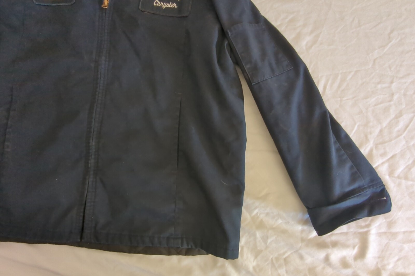 Cintas Quilted Work Jacket Navy M-RG 970-20 for sale online | eBay