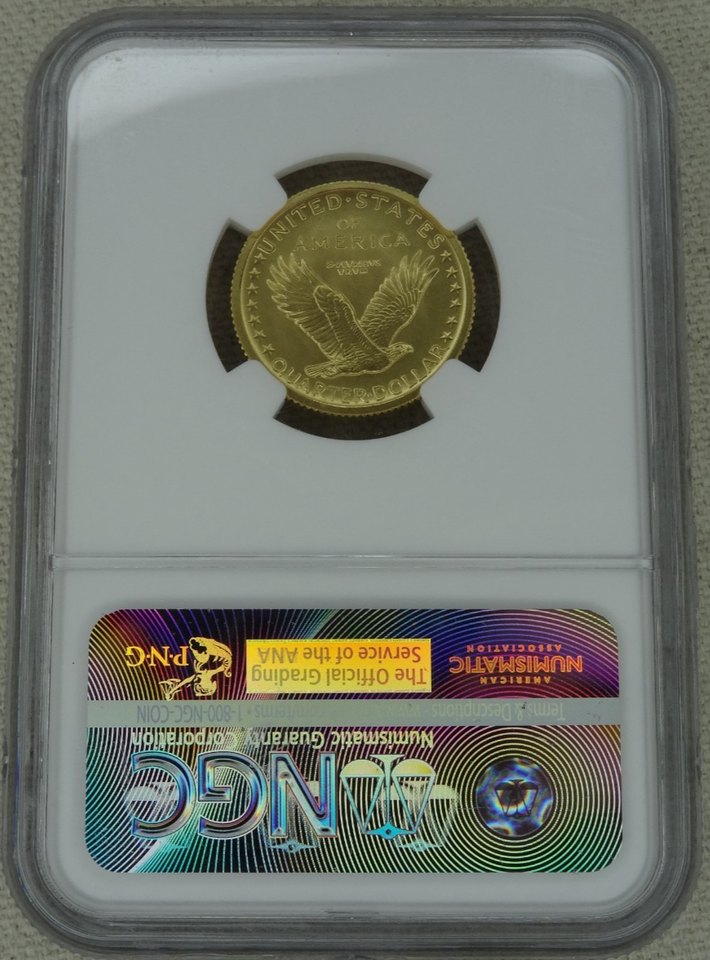 2016-W Standing Liberty Quarter NGC SP 70 US Mint 1/4 oz Gold Early ...