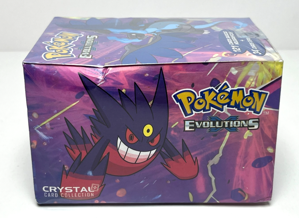 2025 BOX POKEMON EVOLUTIONS 2 Crystal Cards - 25 Sealed Packs Peru Mega ...