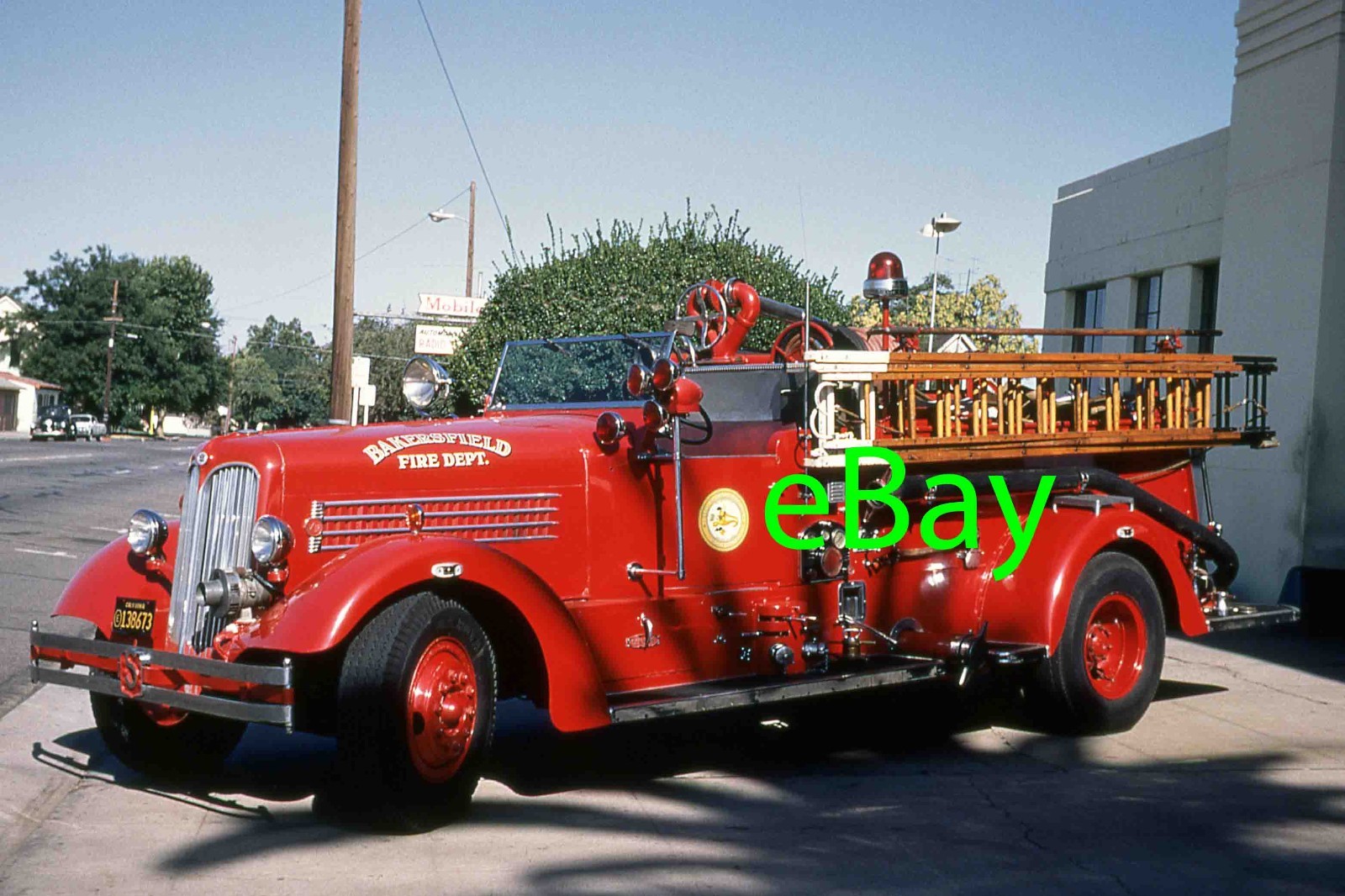 Fire Truck Photo Bakersfield Classic Seagrave J-1000 Engine Apparatus ...