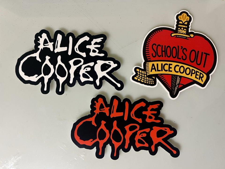 Alice Cooper Sticker Pack - 10 Stickers | eBay